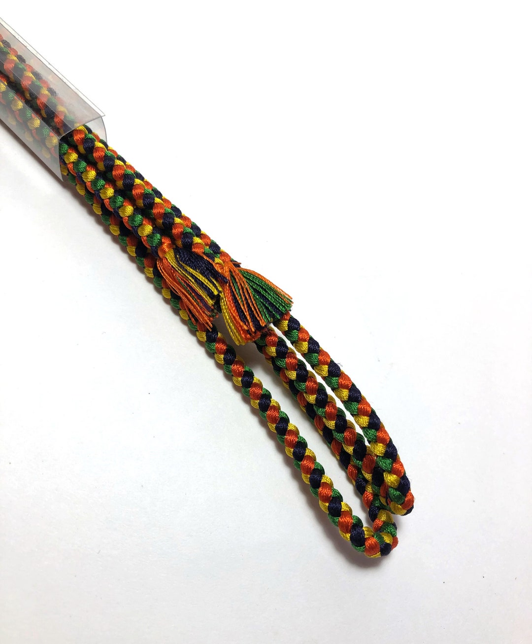 Vivid Colorful Silk Obijime - Thin Belt With Tassels - Etsy