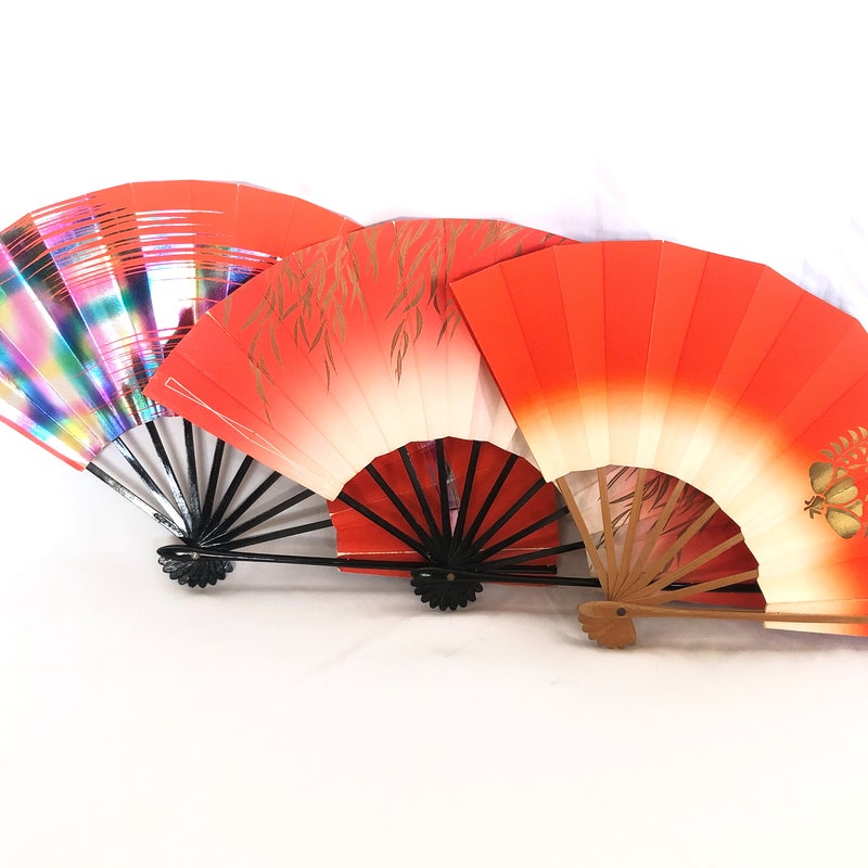 Vintage Japanese Fans - Etsy