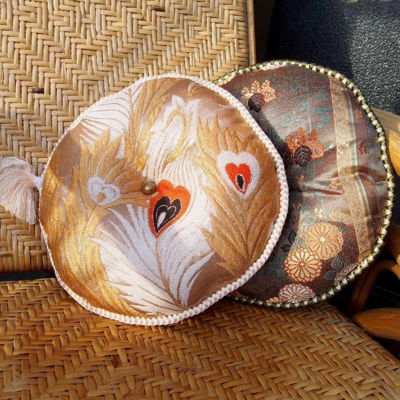 Japanese Silk Cushions - Etsy