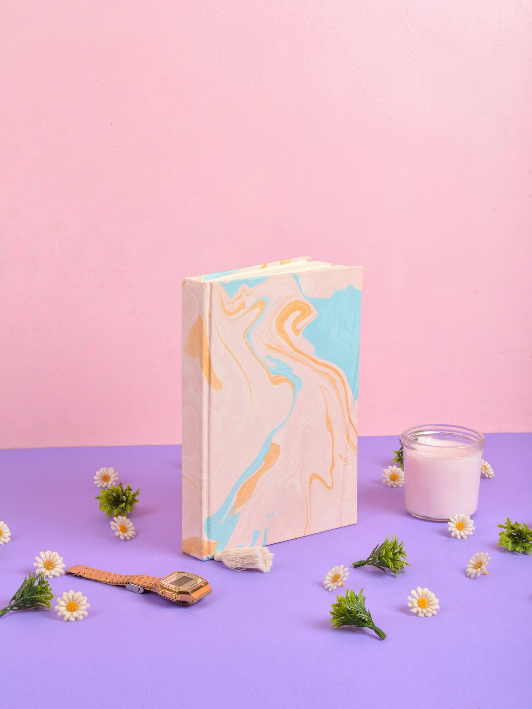 Handmade A5 Journal, Hardcover Notebook Upcycled From Cotton Rags, Hand ...