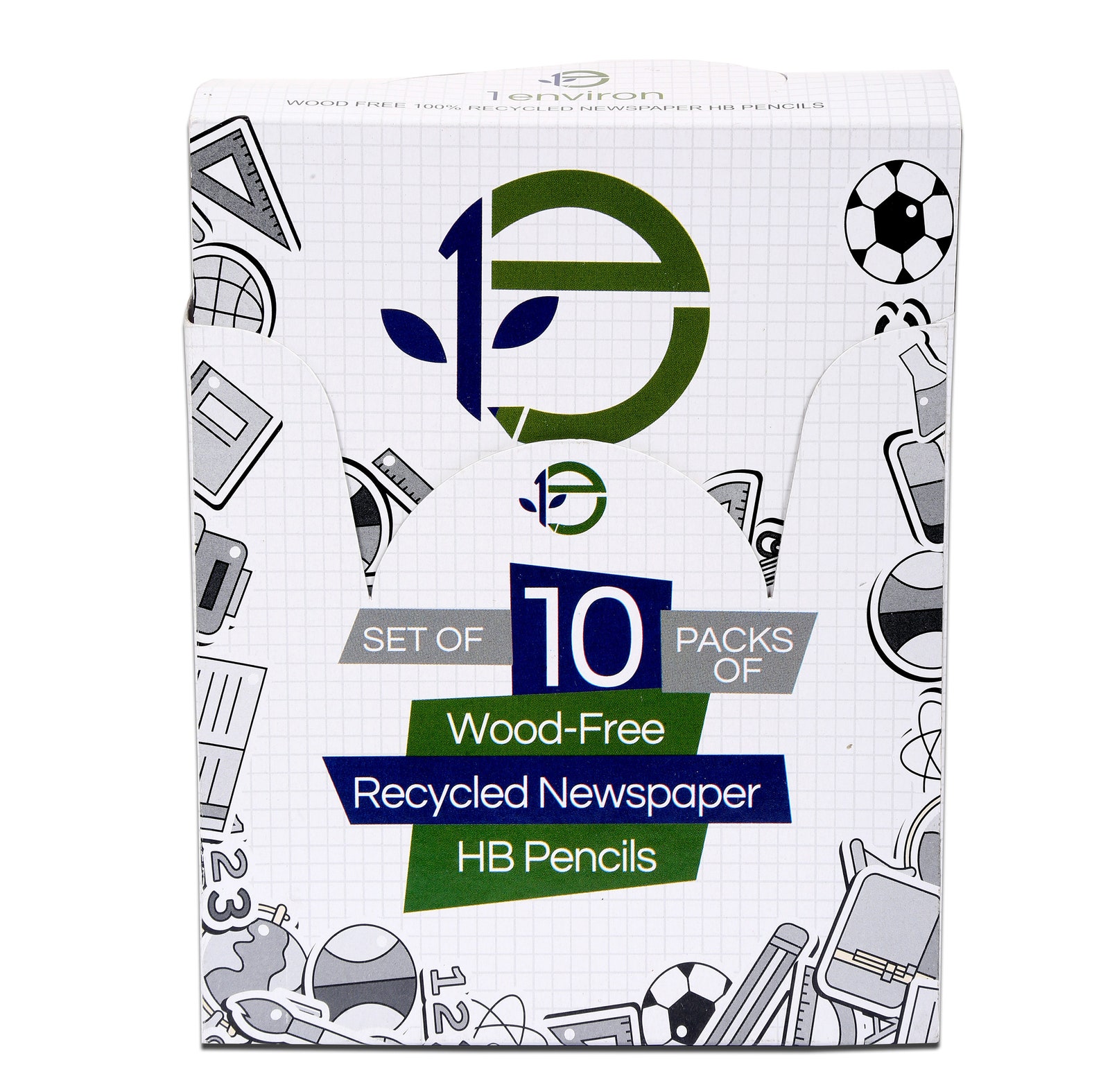 Recycled Newspaper HB Pencils | Eco Friendly Gift | Gift for Kids ...