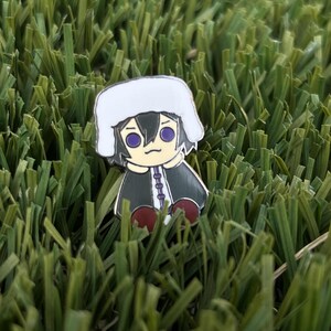 Bsd Chibi Fyodor Enamel Pin - Etsy