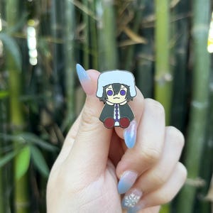 Bsd Chibi Fyodor Enamel Pin - Etsy