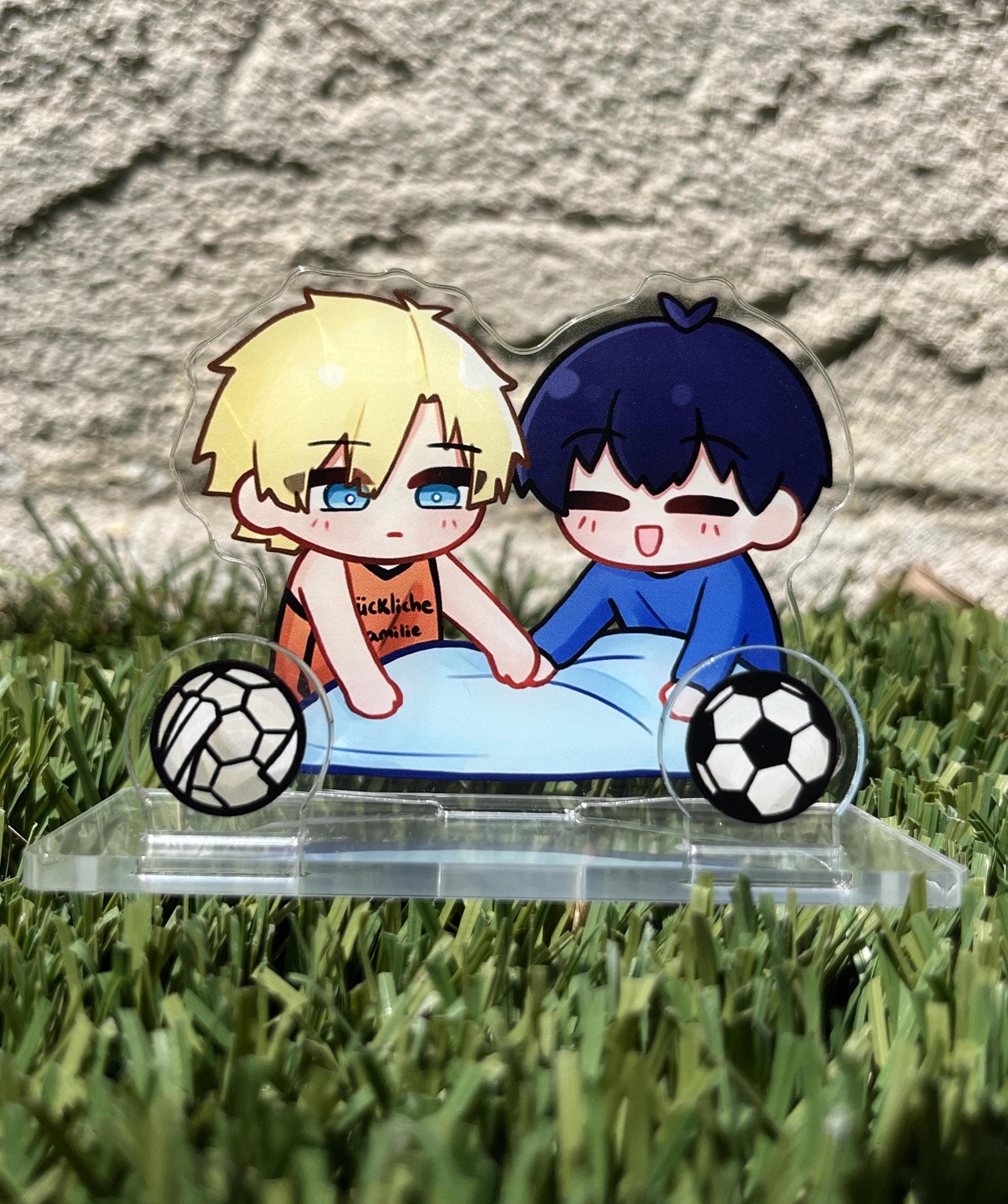 Blue Lock - Baby Kaiser & Isagi Standee - Etsy