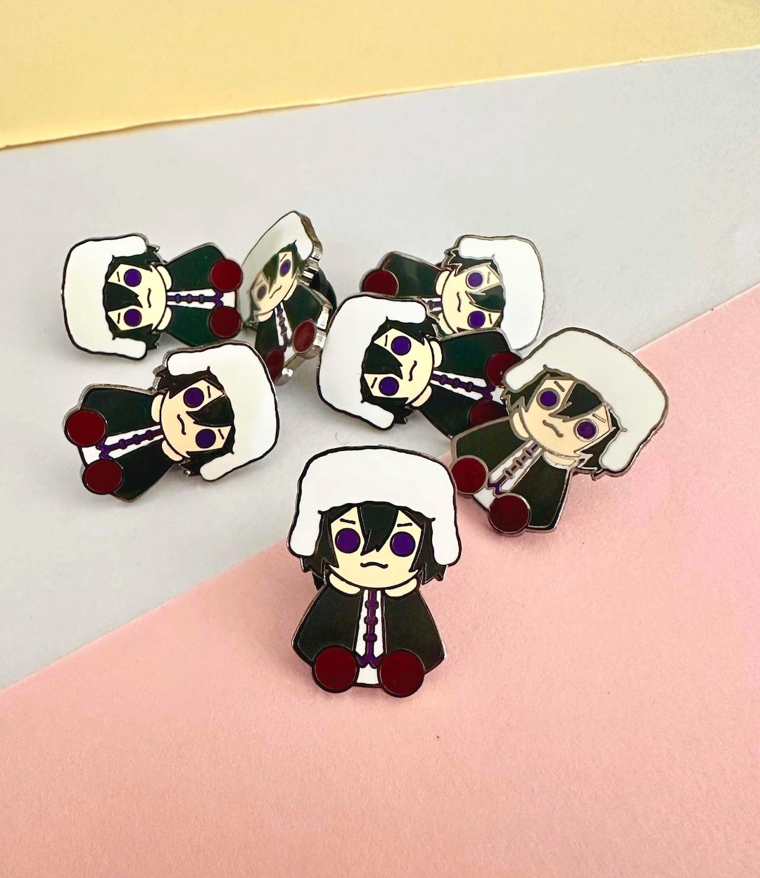 Bsd Chibi Fyodor Enamel Pin - Etsy