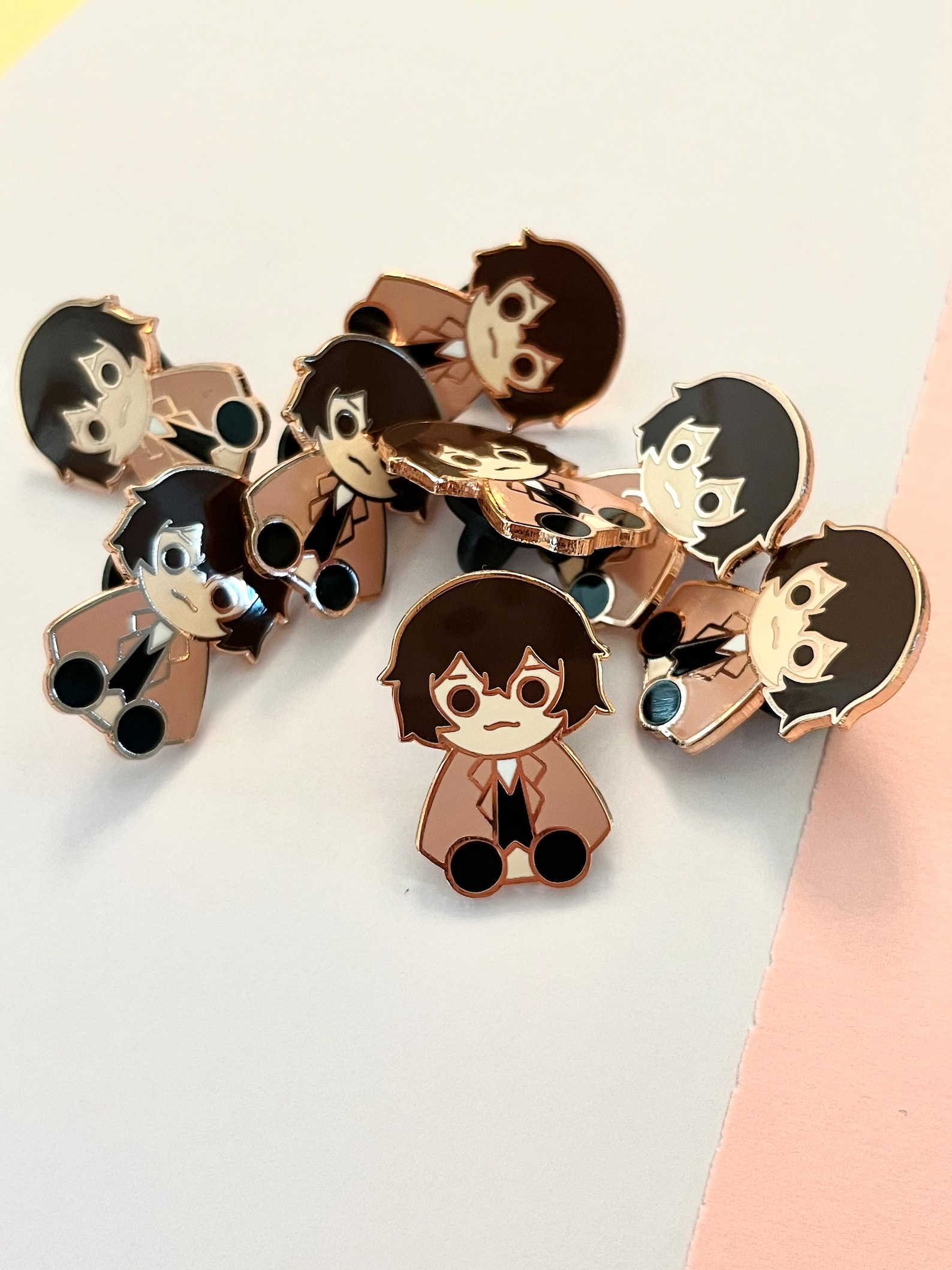 Bsd Chibi Dazai Enamel Pin - Etsy