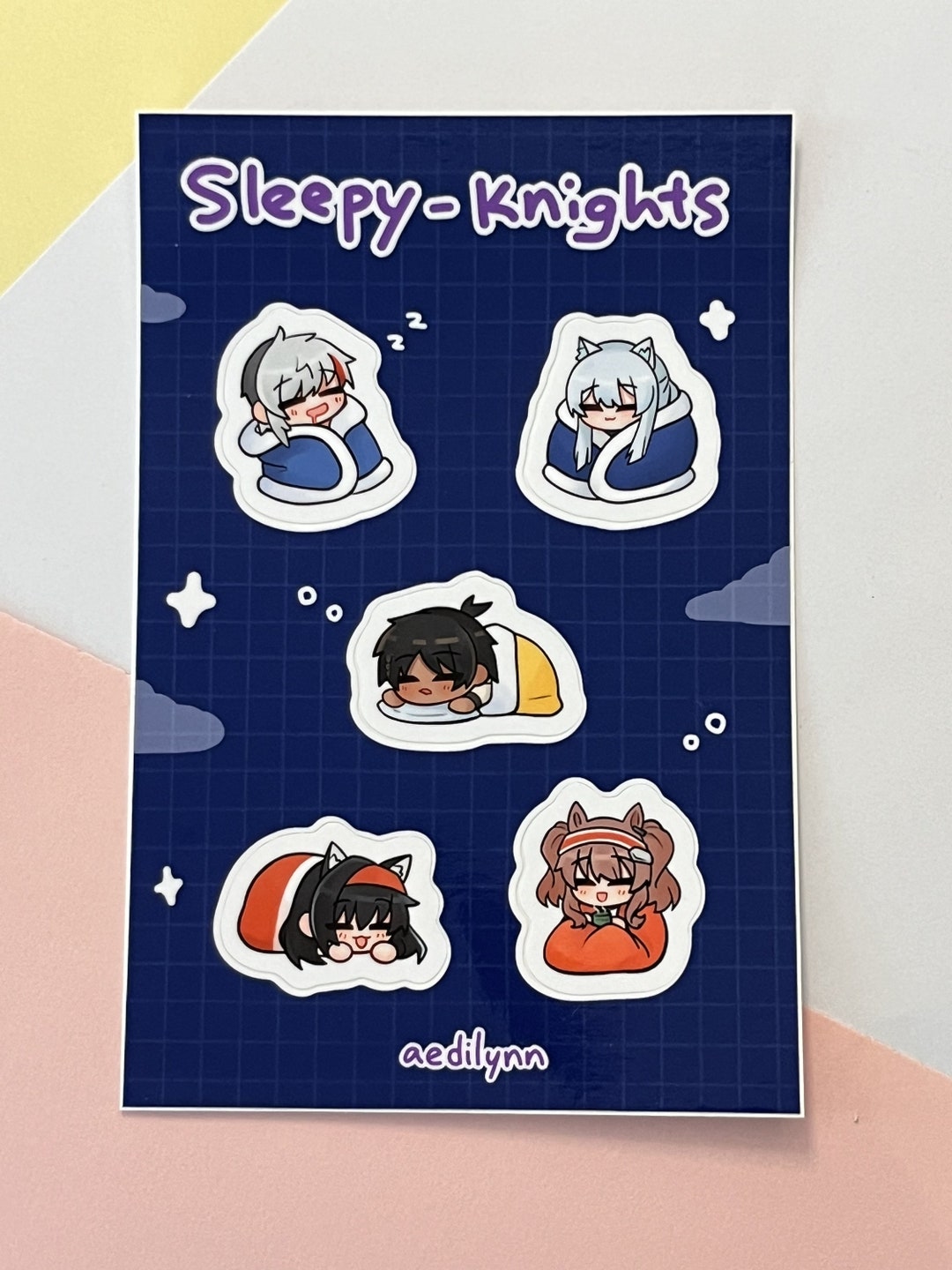 Arknights Sleepy Sticker Sheet - Etsy