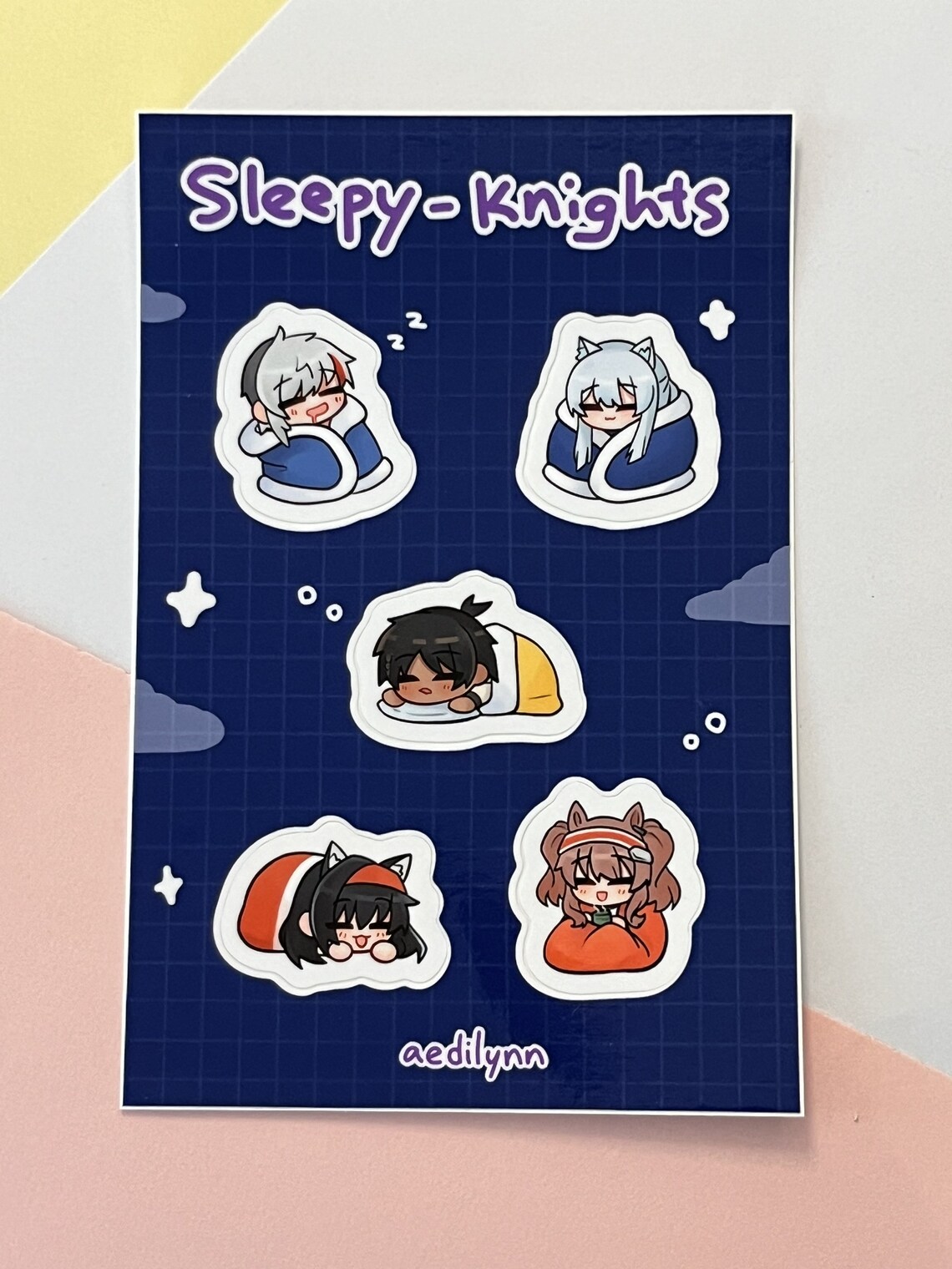 Arknights Sleepy Sticker Sheet - Etsy
