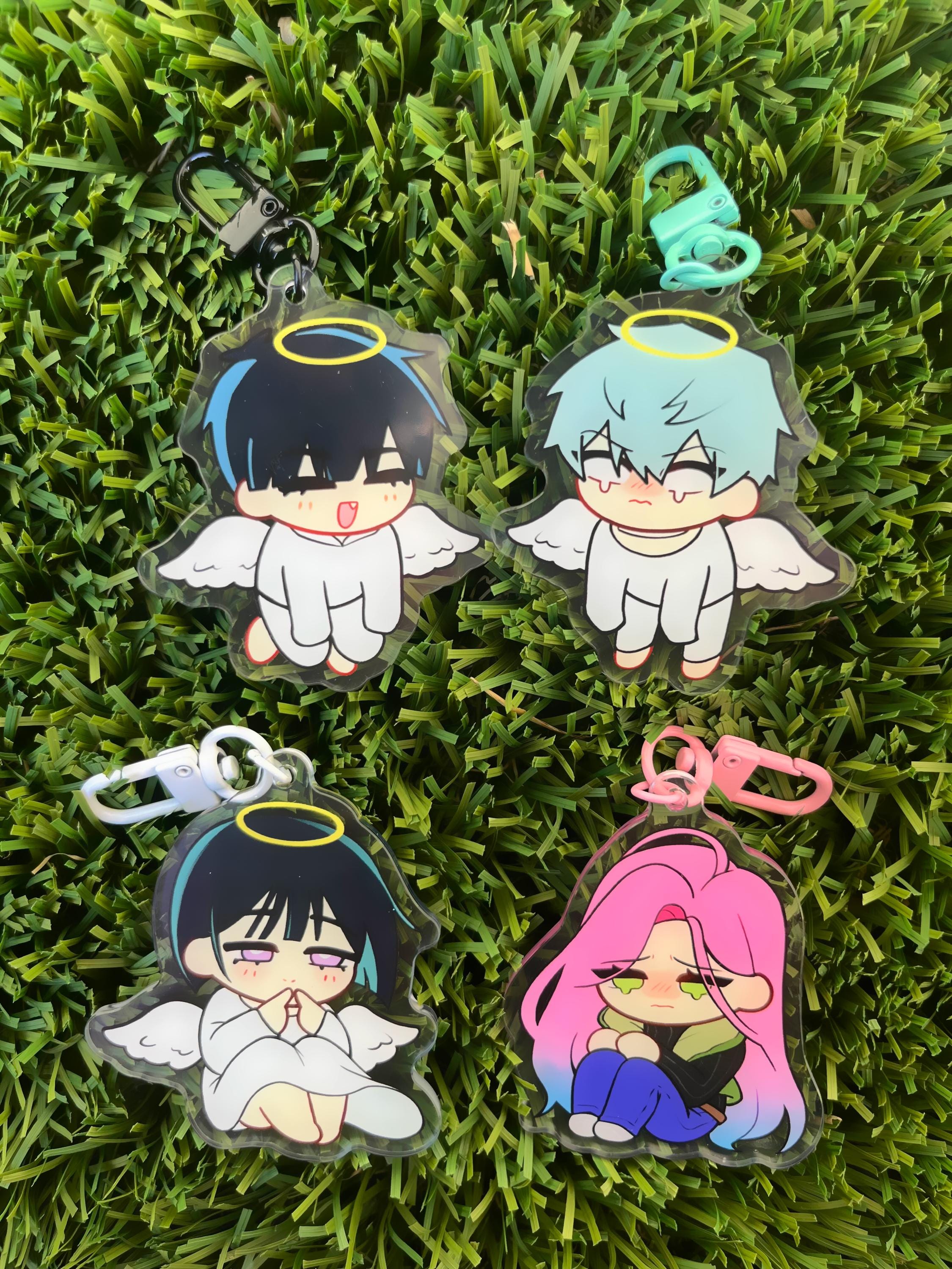 Chibi Alien Stage Acrylic Charms - Etsy