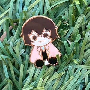 Bsd Chibi Dazai Enamel Pin - Etsy