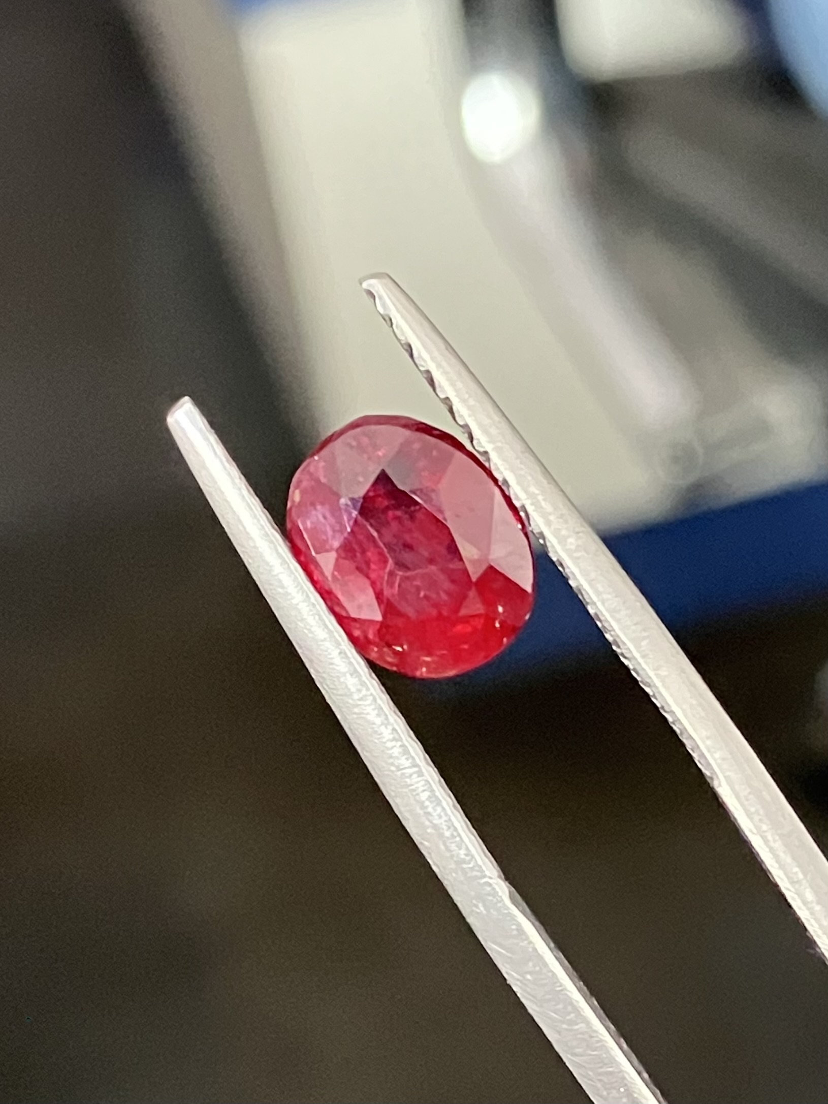 Spinel cut gemstone red spinel high quality faceted spinel cut stone ...