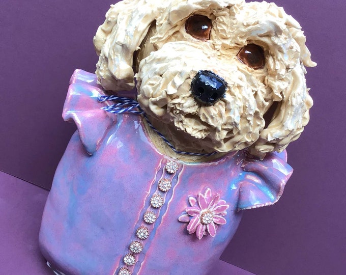Handmade Pet Sculptures by TheQuirkyPotter on Etsy