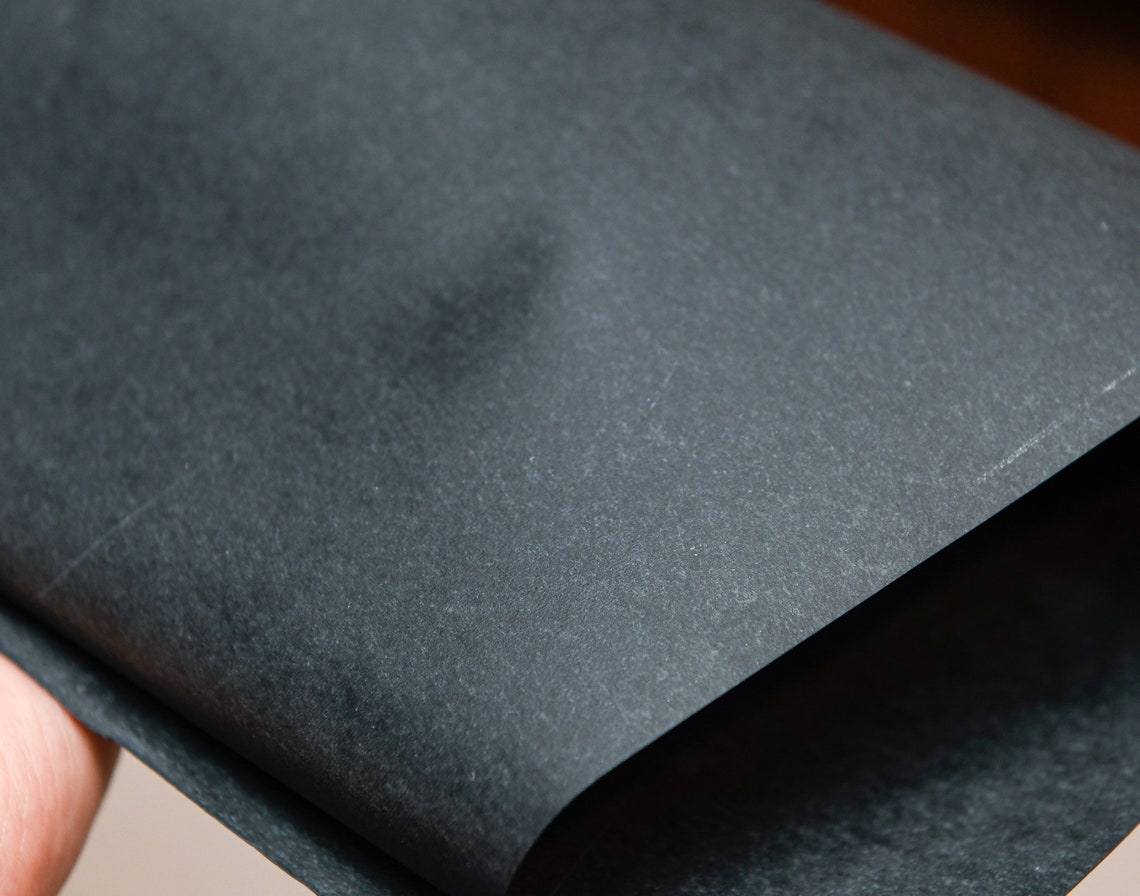 5 Sheets 20 X 0.28mm Black Leather Board LB 0.28mm Salamander Bonded ...