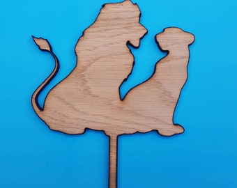 Lion King Cake Topper Printable PNG Digital File Lion King - Etsy