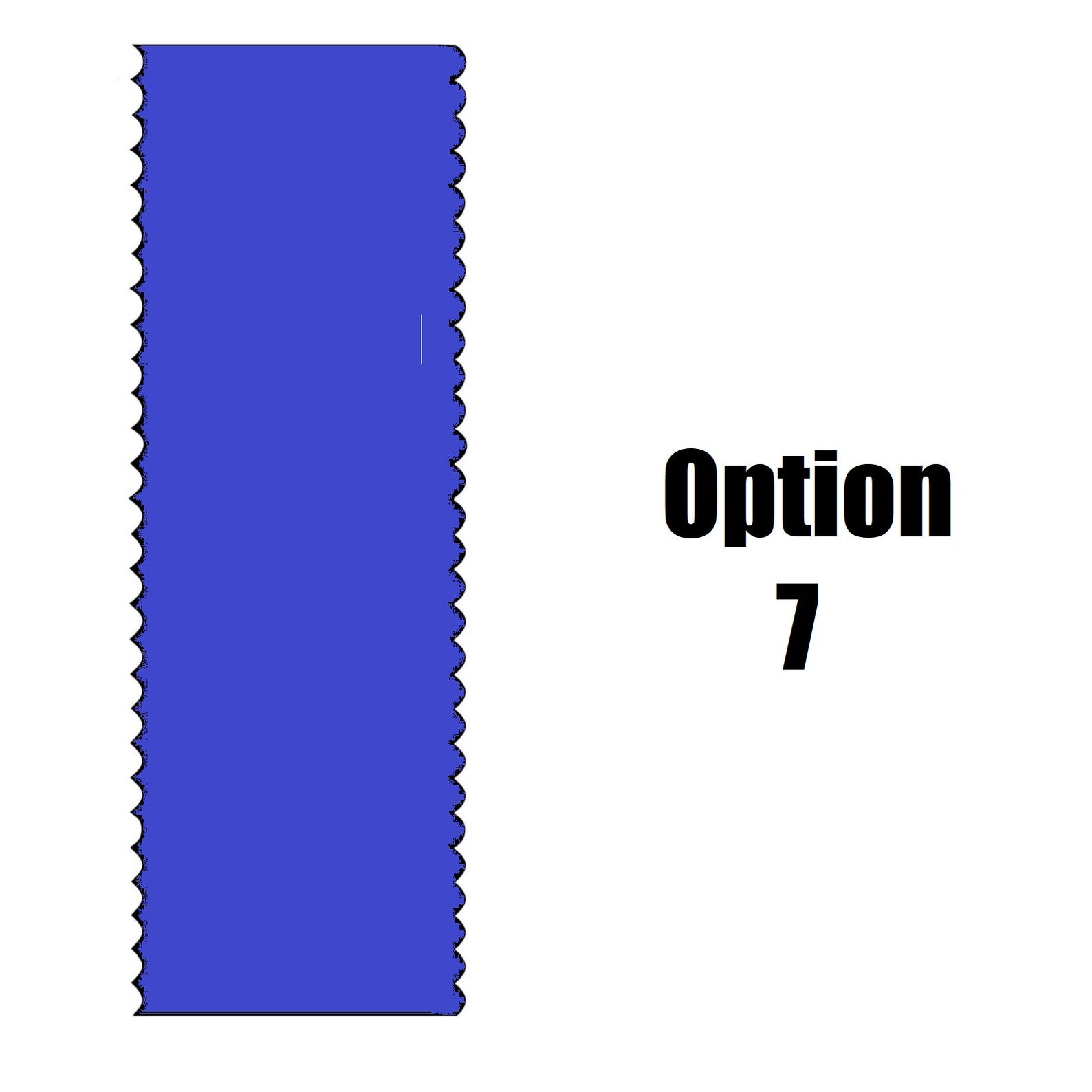 Buttercream Combs Acrylic Scraper - 10" - Etsy