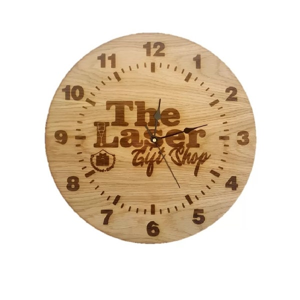 Wooden Wall Clock - Etsy UK