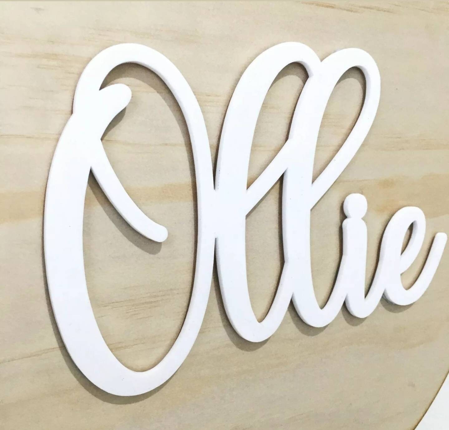 Coloured Acrylic Door Name Sign Acrylic Name - Etsy