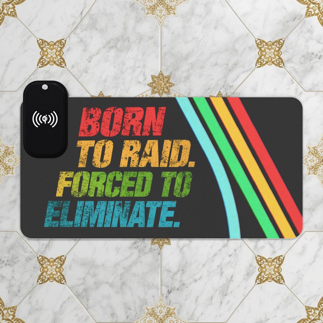 Gaming Mouse Pad, Arc Raiders Video Game Design, Wireless Charging, LED ...