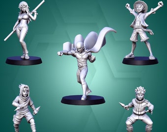 Anime Miniatures - Etsy