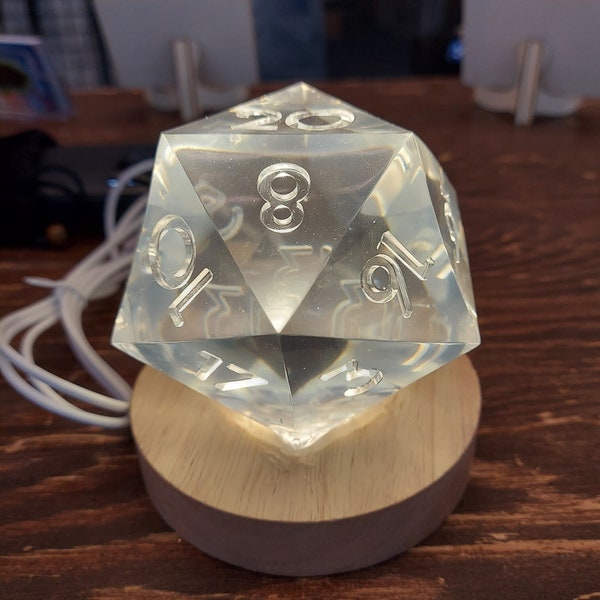 Resin D20 - Etsy