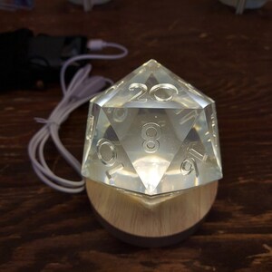Giant Resin D20 Light - Etsy