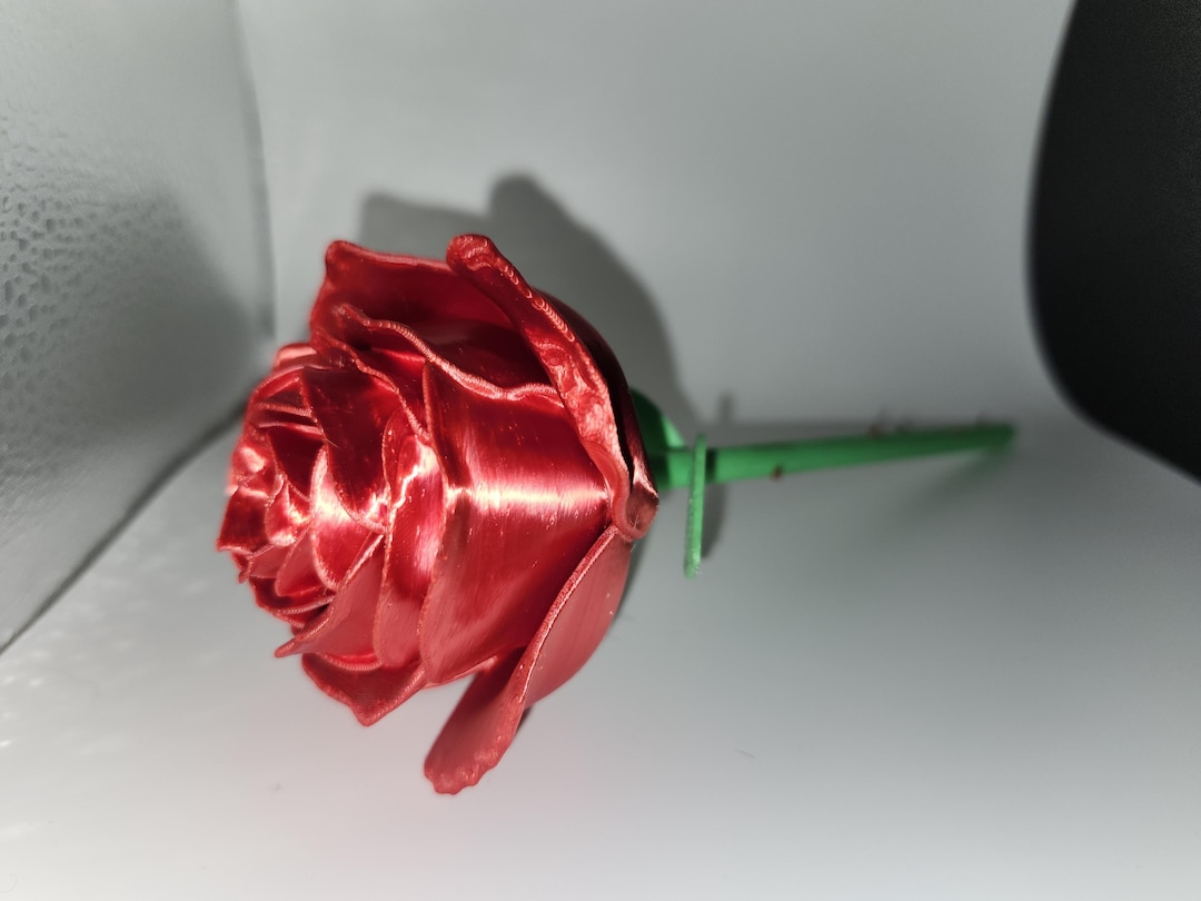 3D Printed Rose - Etsy