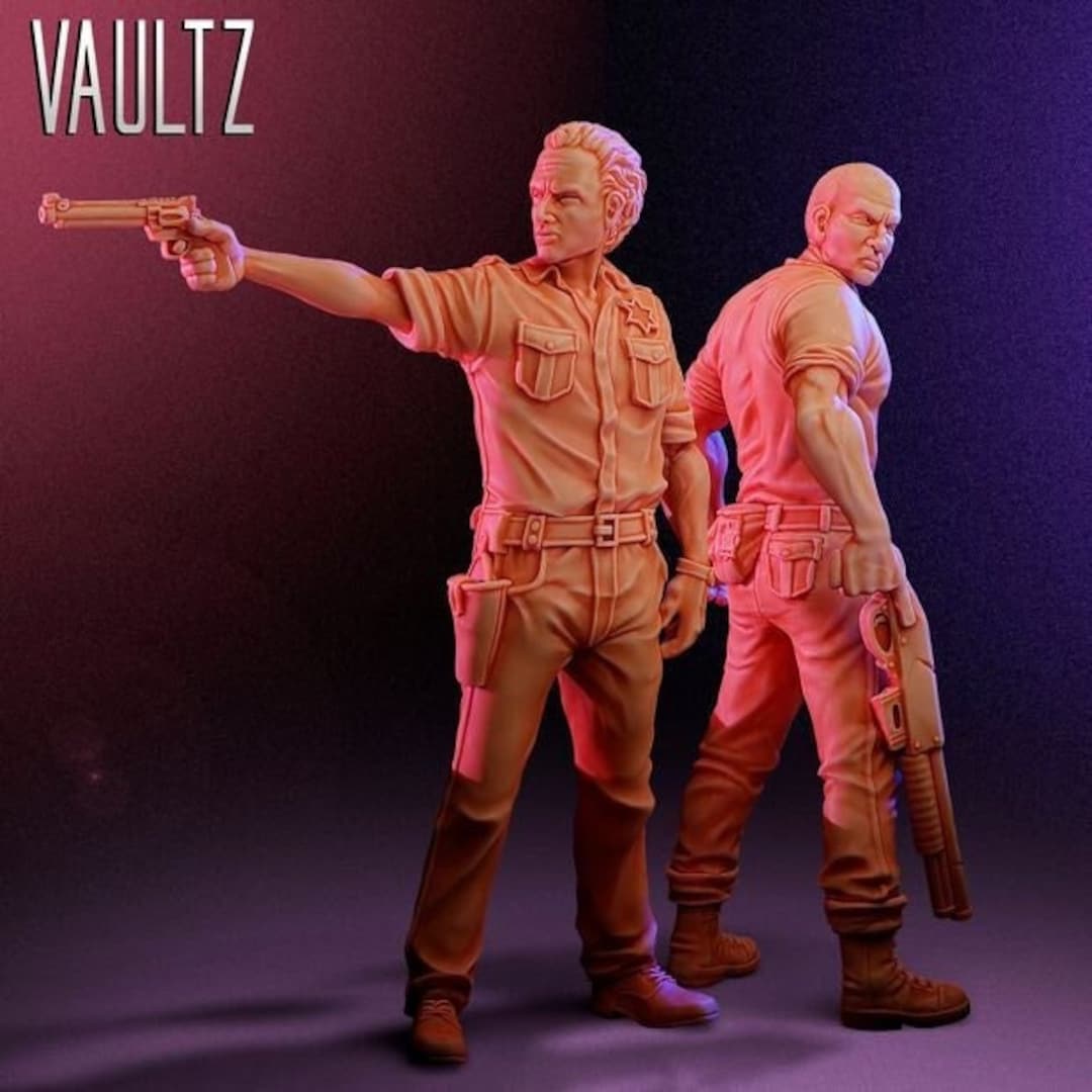 Vaultz Walking Dead Miniatures - Etsy