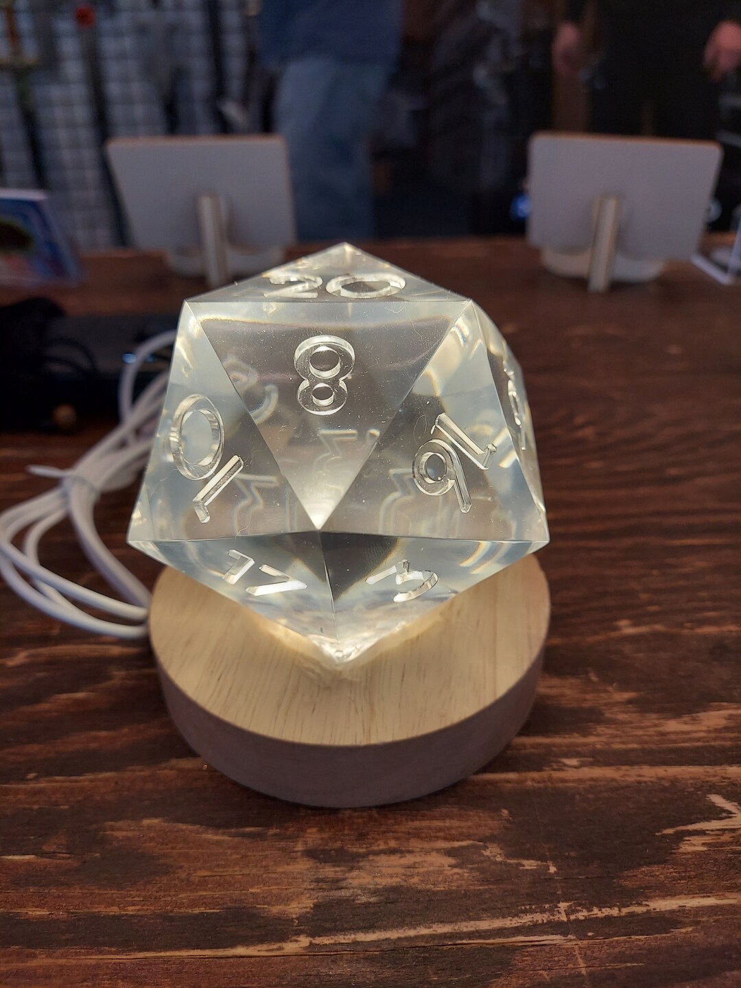 Giant Resin D20 Light - Etsy