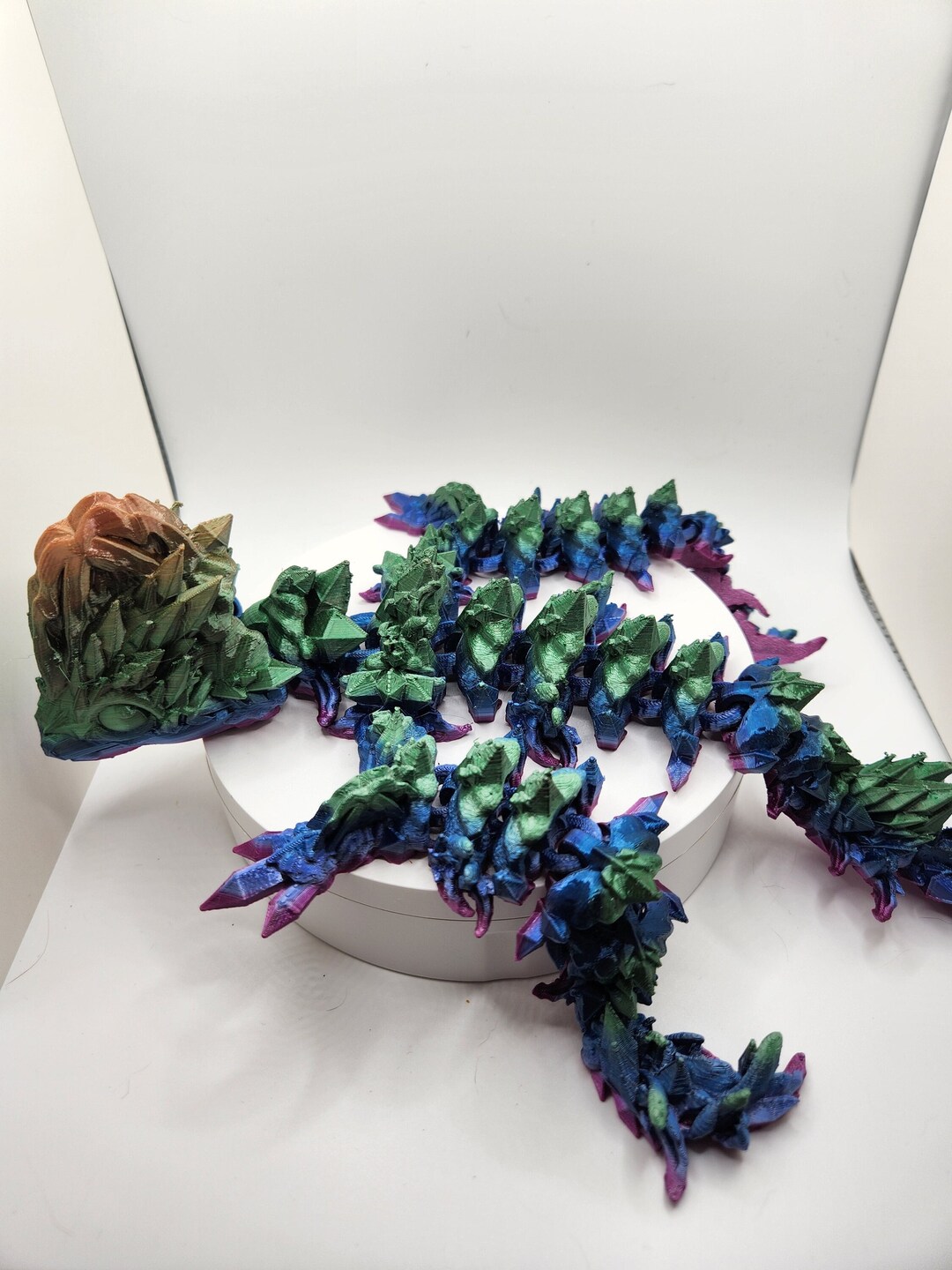 3D Printed Articulating Jellyfish Dragon - Etsy