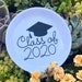 Class of 2020 Ring Dish / Graduation Gift / Class Ring Dish / - Etsy