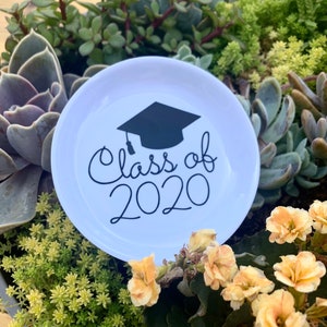 Class of 2020 Ring Dish / Graduation Gift / Class Ring Dish / - Etsy