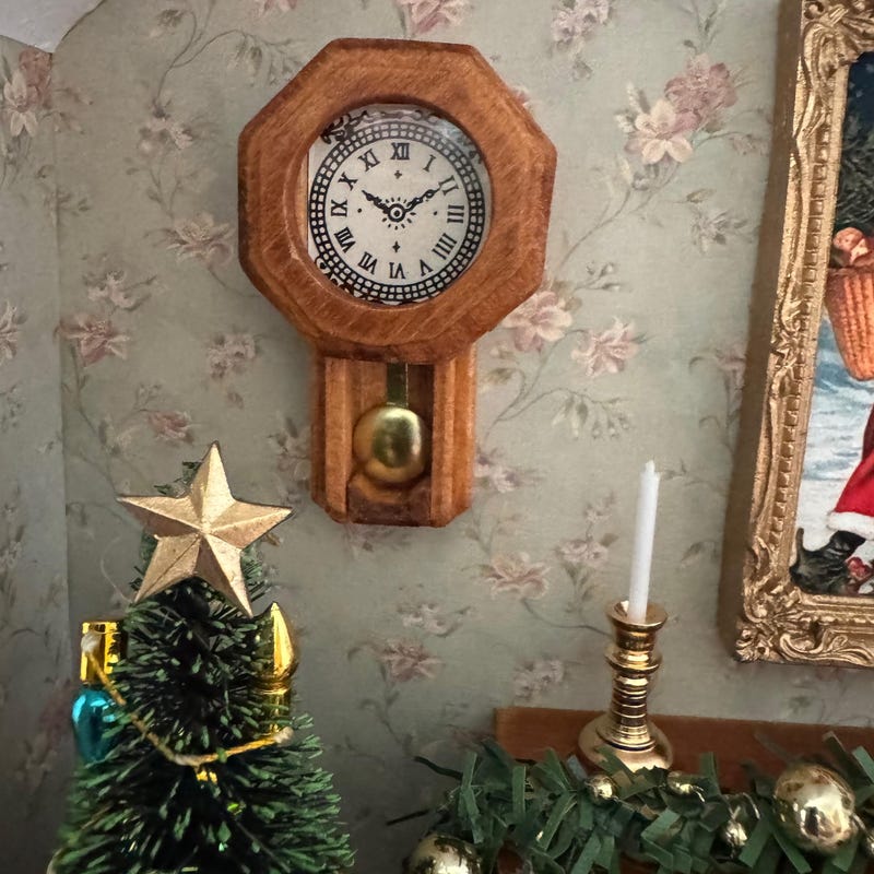 Doll House Clock - Etsy