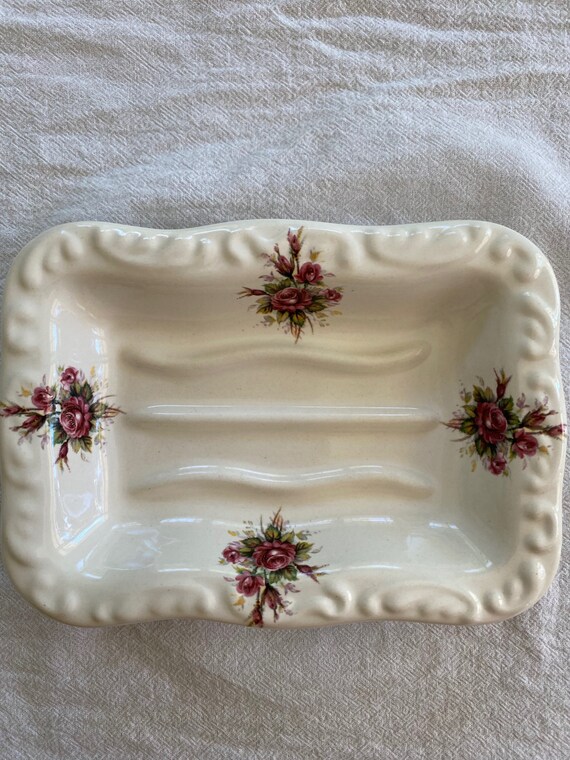 Vintage Athena California Soap Dish rhapsody - Etsy
