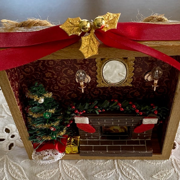Christmas Diorama - Etsy