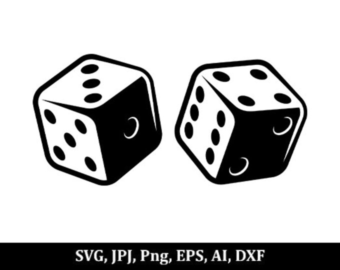 Dice SVG, PNG, Cricut, Fruit SVG, Dice Faces Set Svg, Casino Svg - Etsy ...