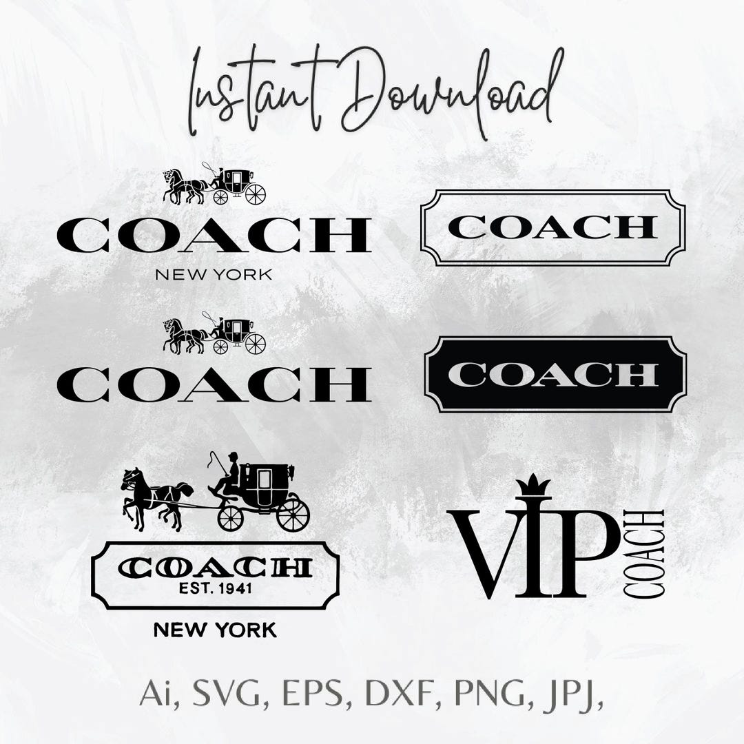 Coach SVG File,coach Bundle Layered SVG, Cricut, Cut Files, Instant ...