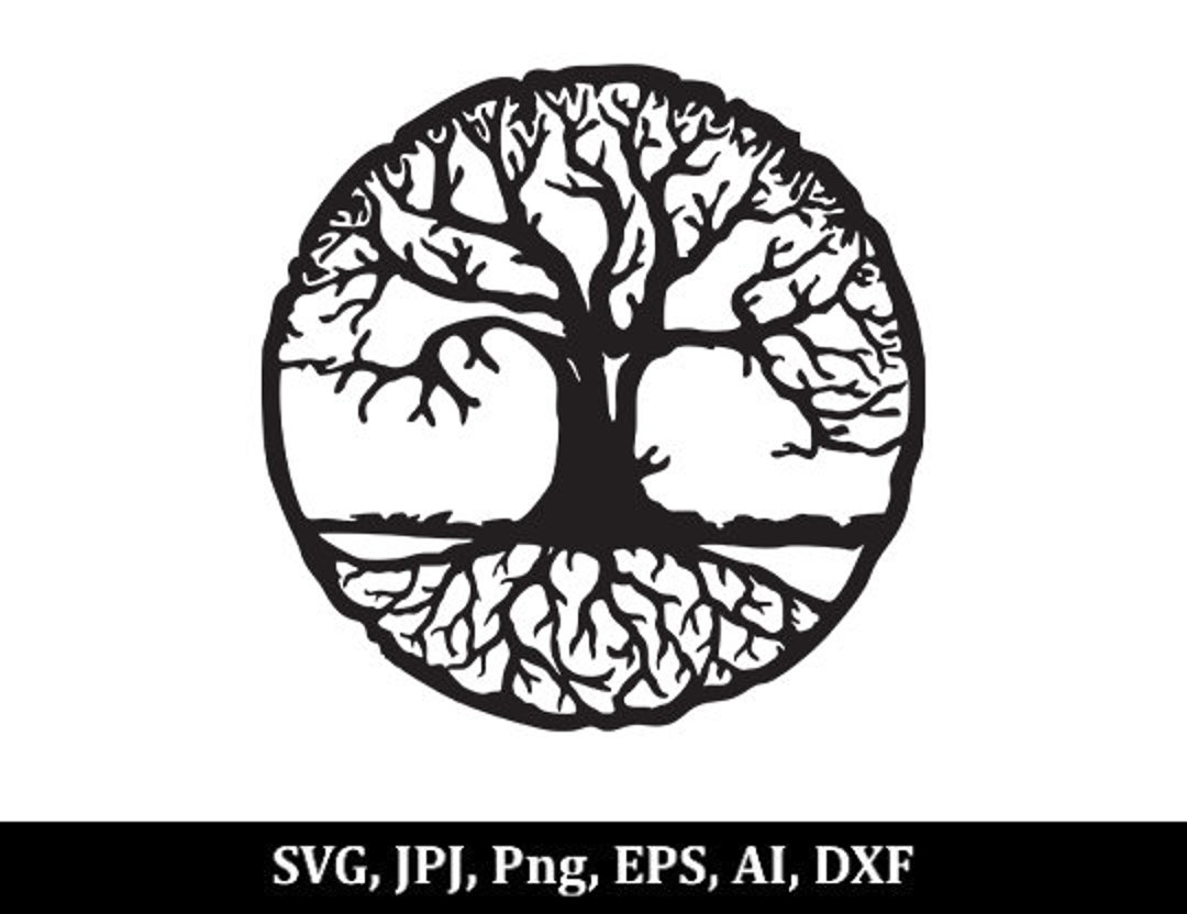 Tree of Life Vector File High Quality Download Includes SVG, Dxf, Ai ...