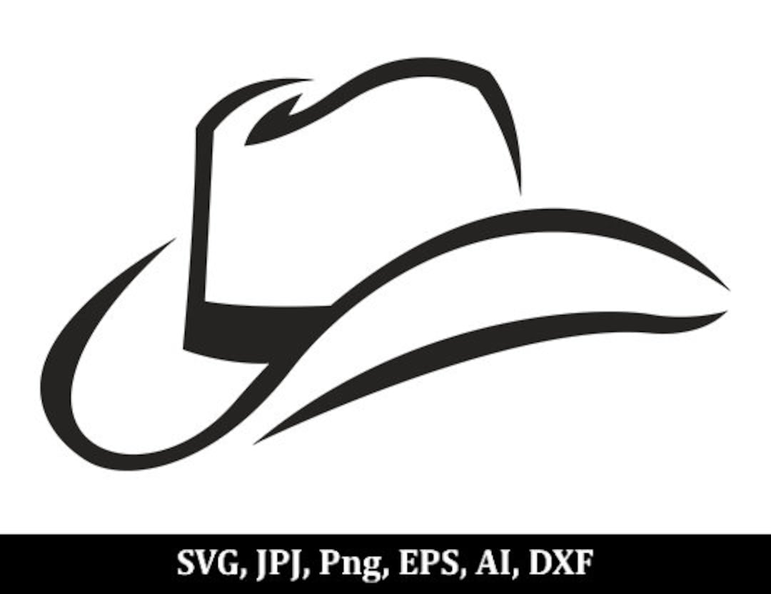 Cowboy Hat Svg, Cowboy Svg, Cowgirl Hat Svg, Western Svg, Cowboy Hat ...