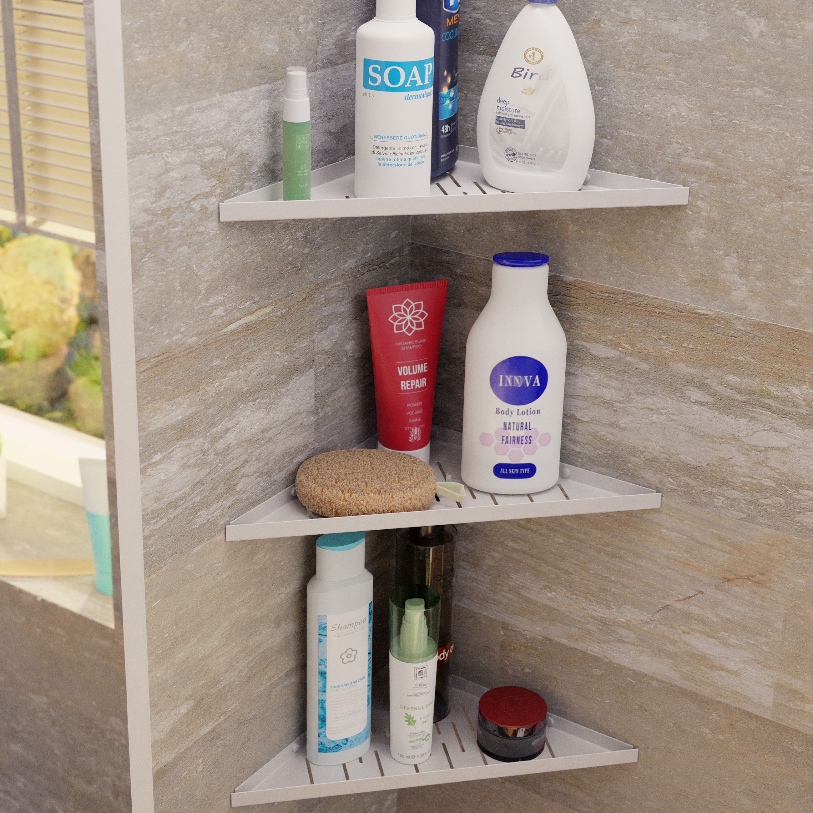 White Corner Shelf Floating Corner Shelf Small Book Shelf - Etsy