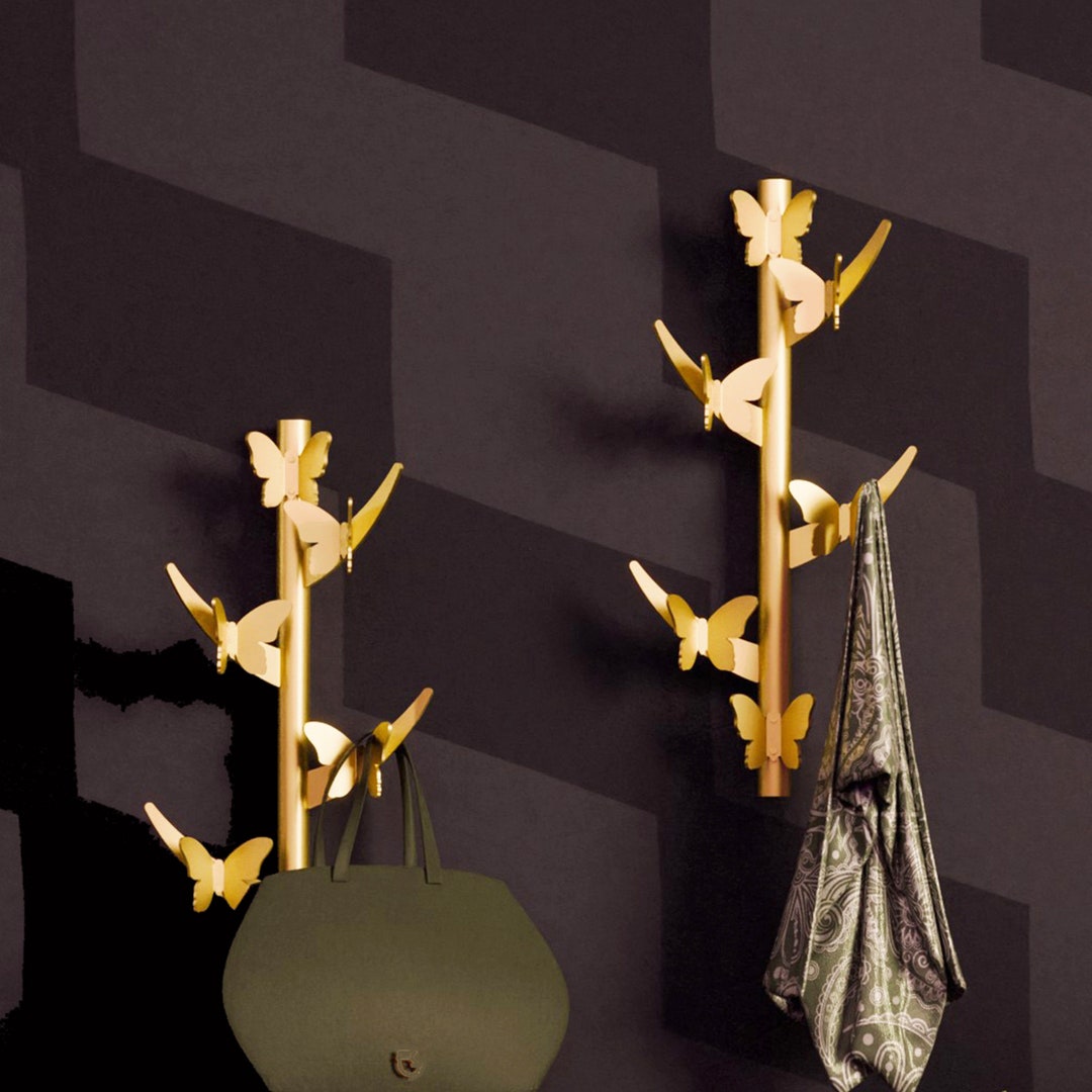 Clothing Rack Modern Coat Rack Coat Hooks Wall Mounted Coat Rack Coat ...