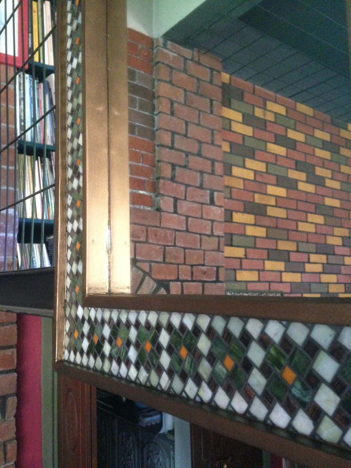 Glass Mosaic Mirror , Rectangular Mosaic Mirror ,wall Mirror - Etsy