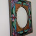 Stained Glass Mirror. Stainedglass Design Hand Made Wall - Etsy