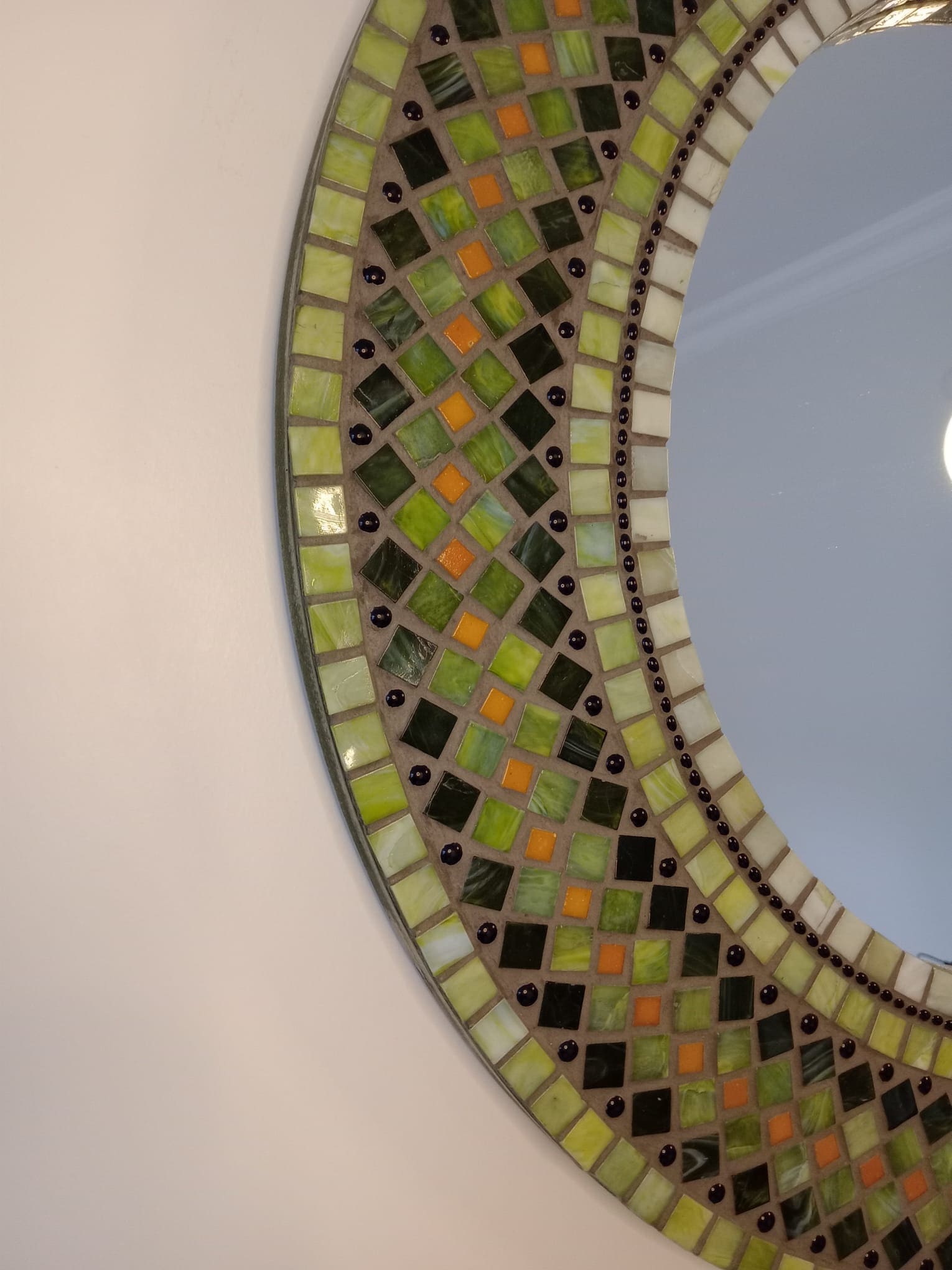 Glass Mosaic Mirror , Rectangular Mosaic Mirror ,wall Mirror - Etsy