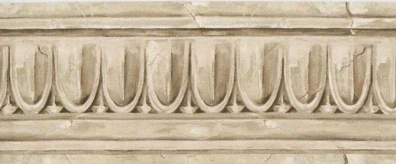 Architectural Crown Moulding Wallpaper Border 30706230 - Etsy