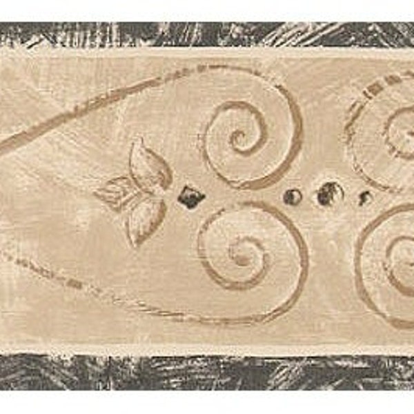 Cream Wallpaper Border - Etsy