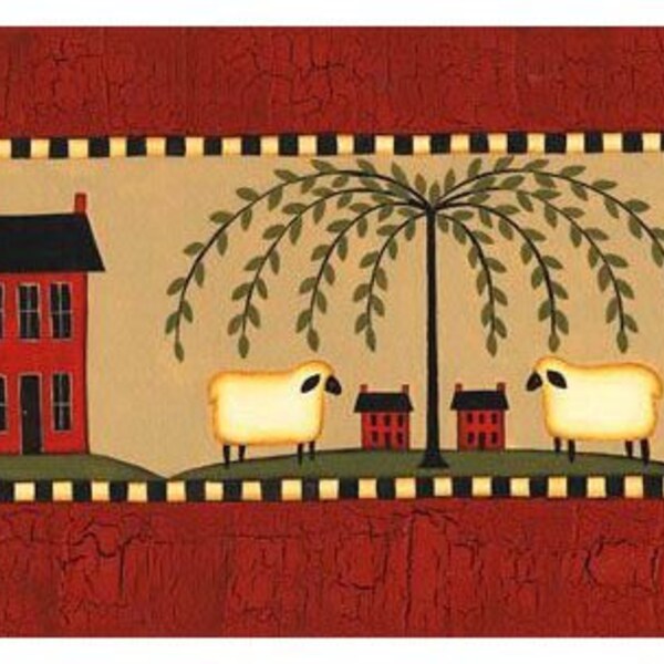 Sheep Wallpaper Border - Etsy