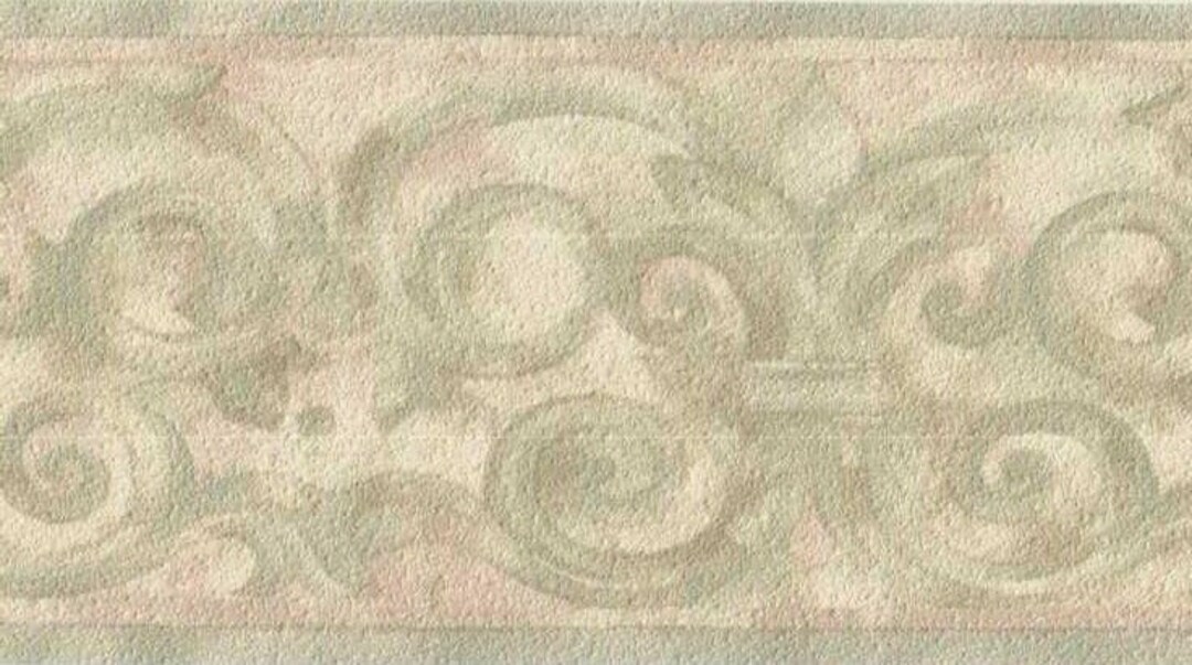 Architectural Scroll Wallpaper Border CH105252 - Etsy