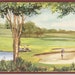 Golfers on Golf Course Wallpaper Border Bv021212b - Etsy