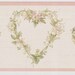 Country Heart Wreaths Wallpaper Border Vc052243b - Etsy