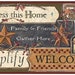 Country Signs Wallpaper Border Pc3976bd - Etsy